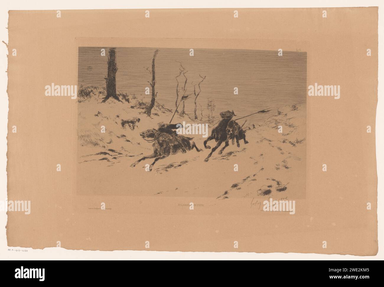 Fleeing scouts hi-res stock photography and images - Alamy