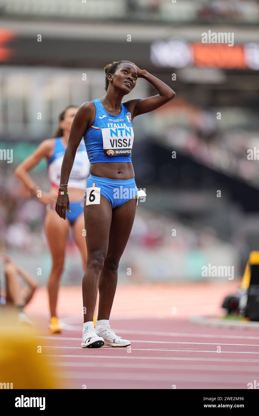 Sintayehu VISSA participating in the 1500 meters at the World Athletics ...