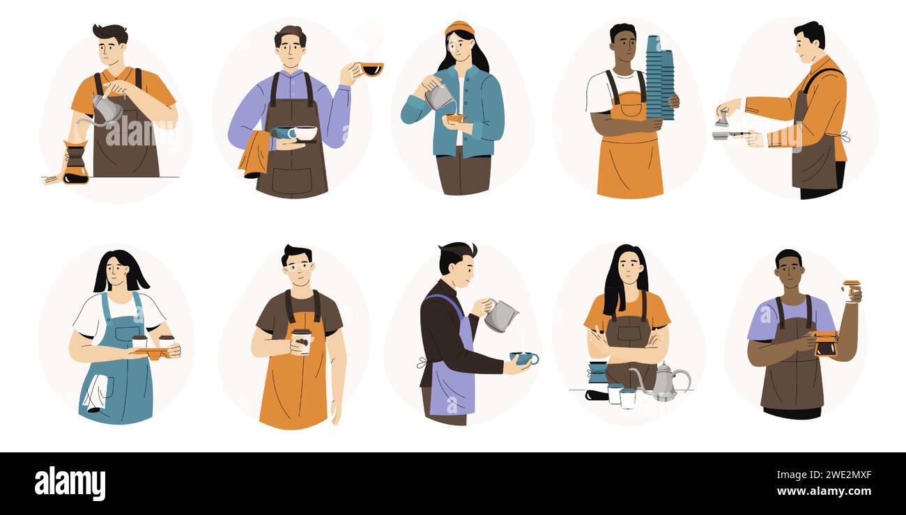 Cartoon cafe hi-res stock photography and images - Alamy