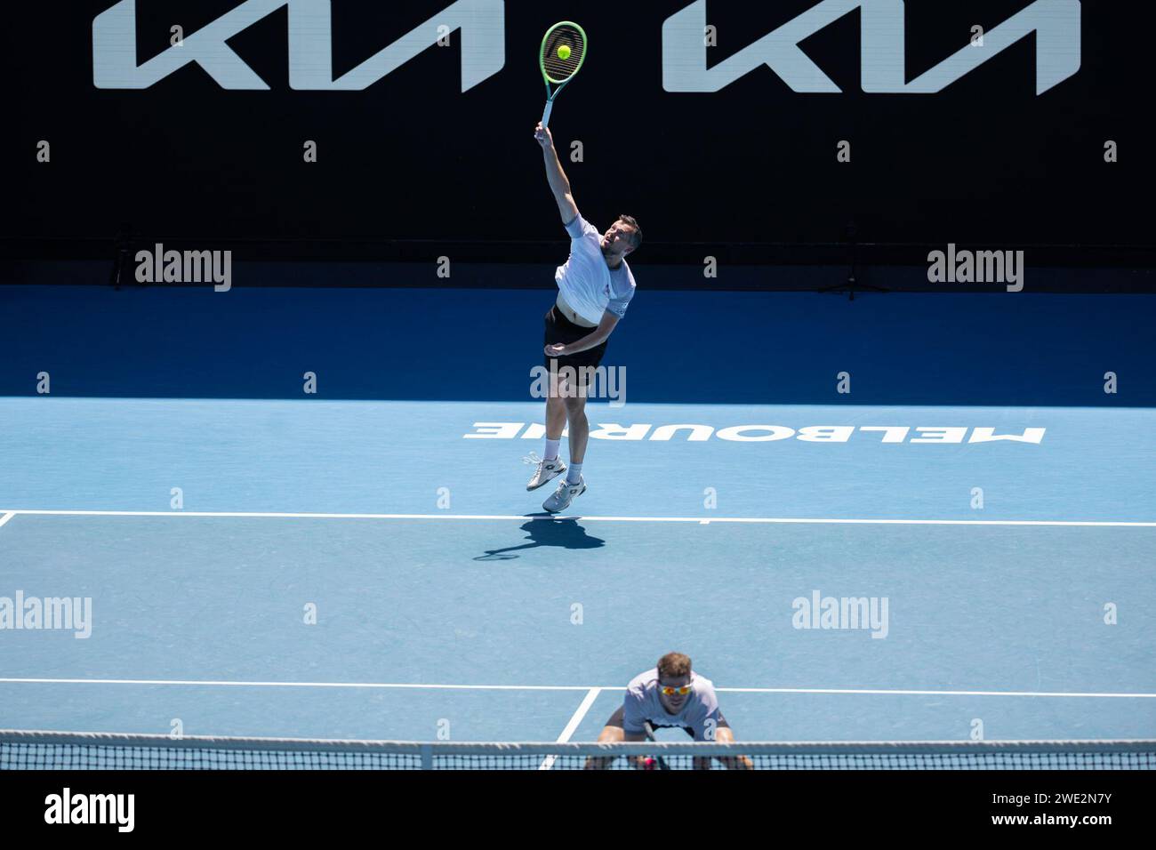 Ariel behar tennis hi-res stock photography and images - Alamy
