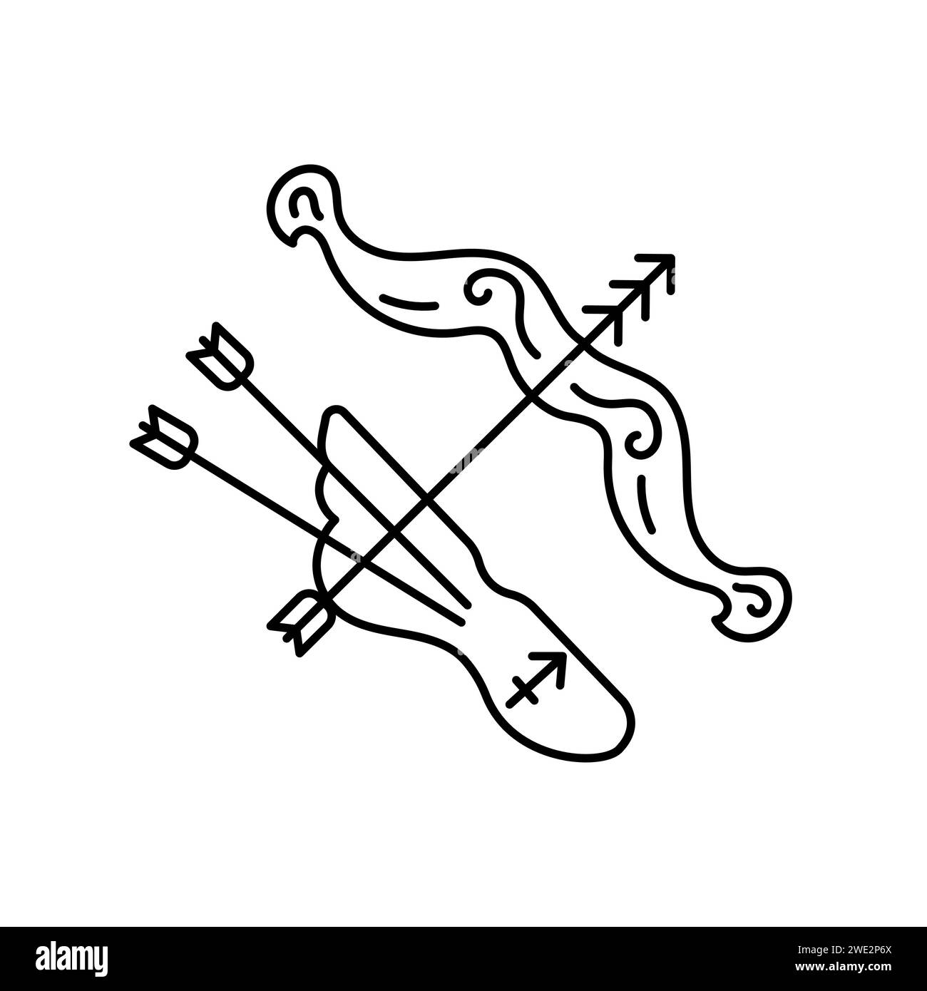 Sagittarius Color Concept Zodiac Sign Astrology And Horoscope