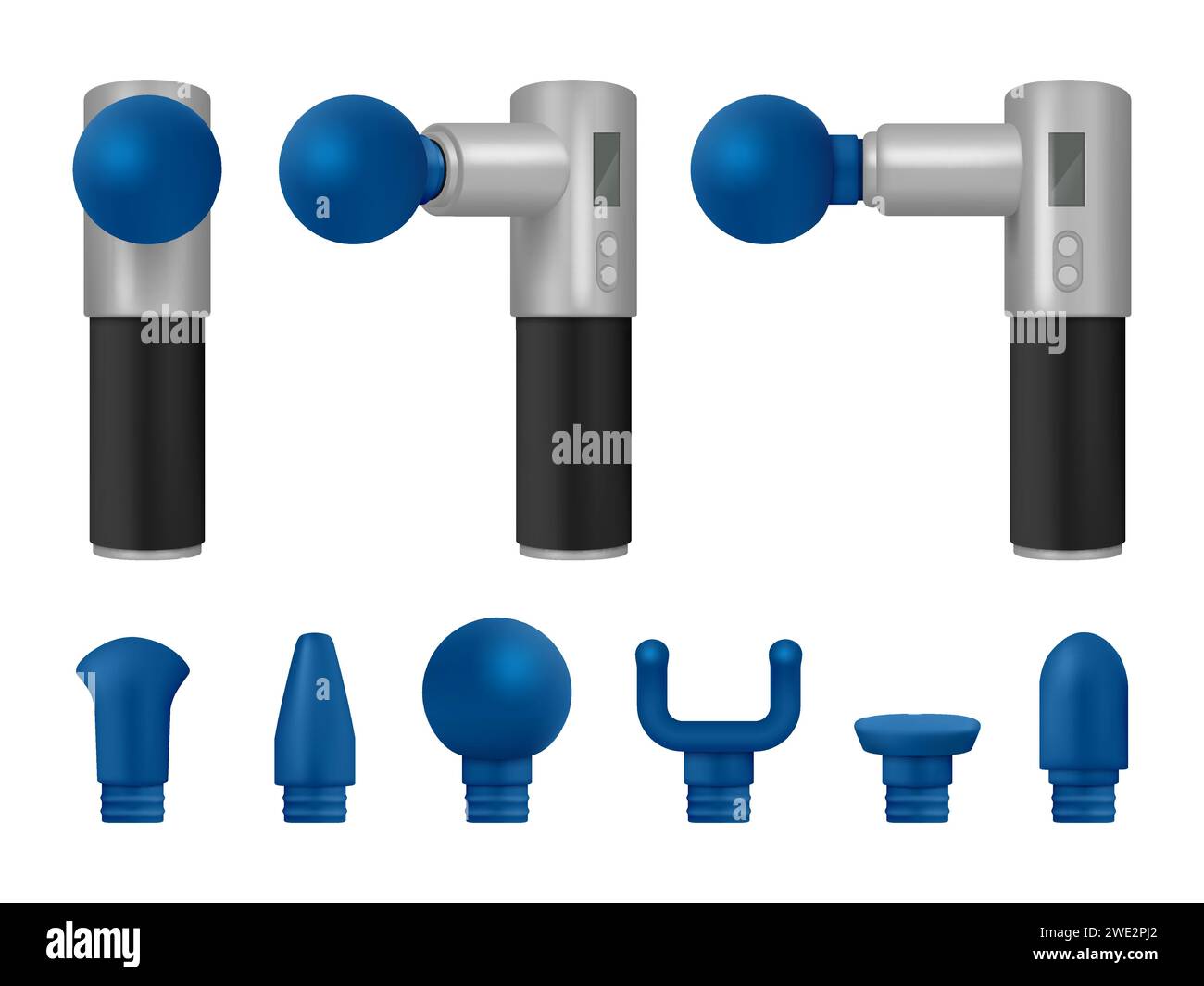 Medical electric massager Stock Vector Images - Alamy