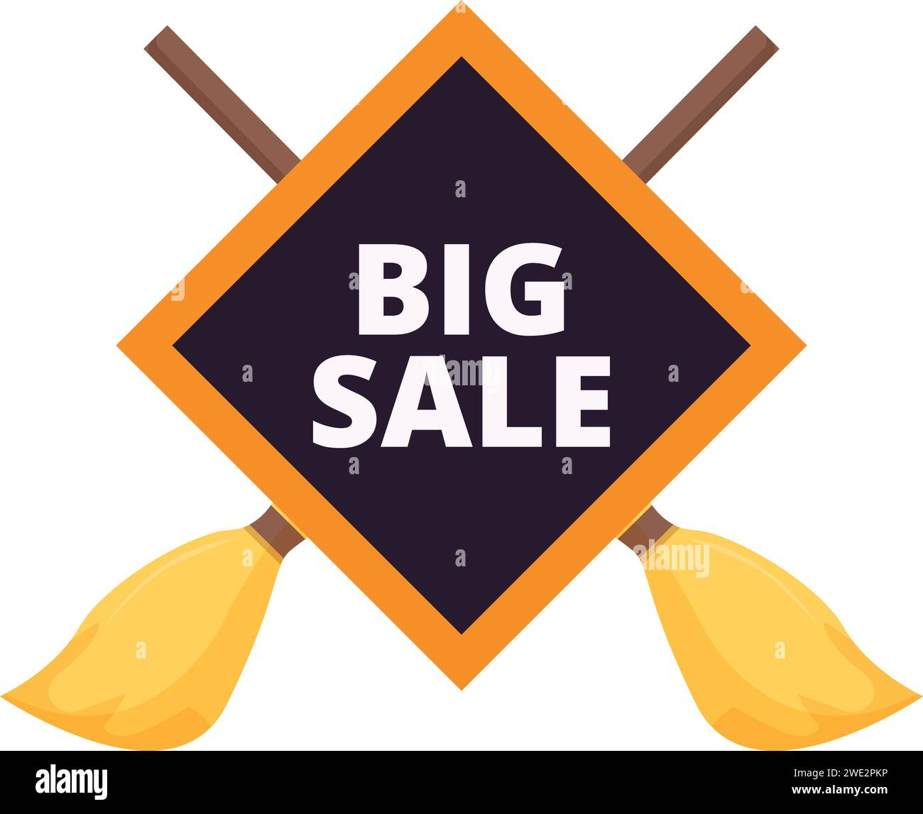 Big sale sale icon cartoon vector. Party autumn bat. Eve festivity ...