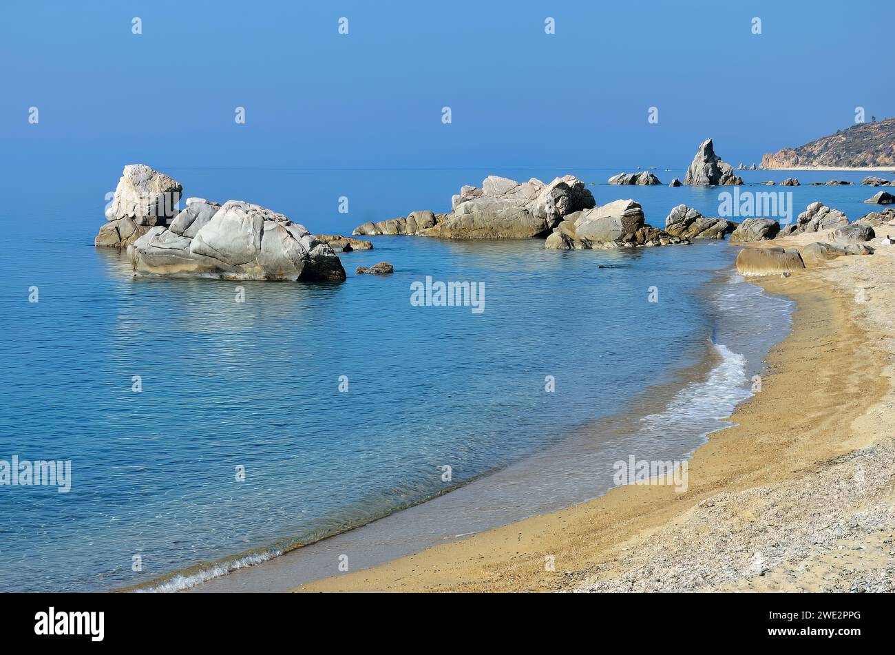 Beach in greece breathtaking view hi-res stock photography and images ...