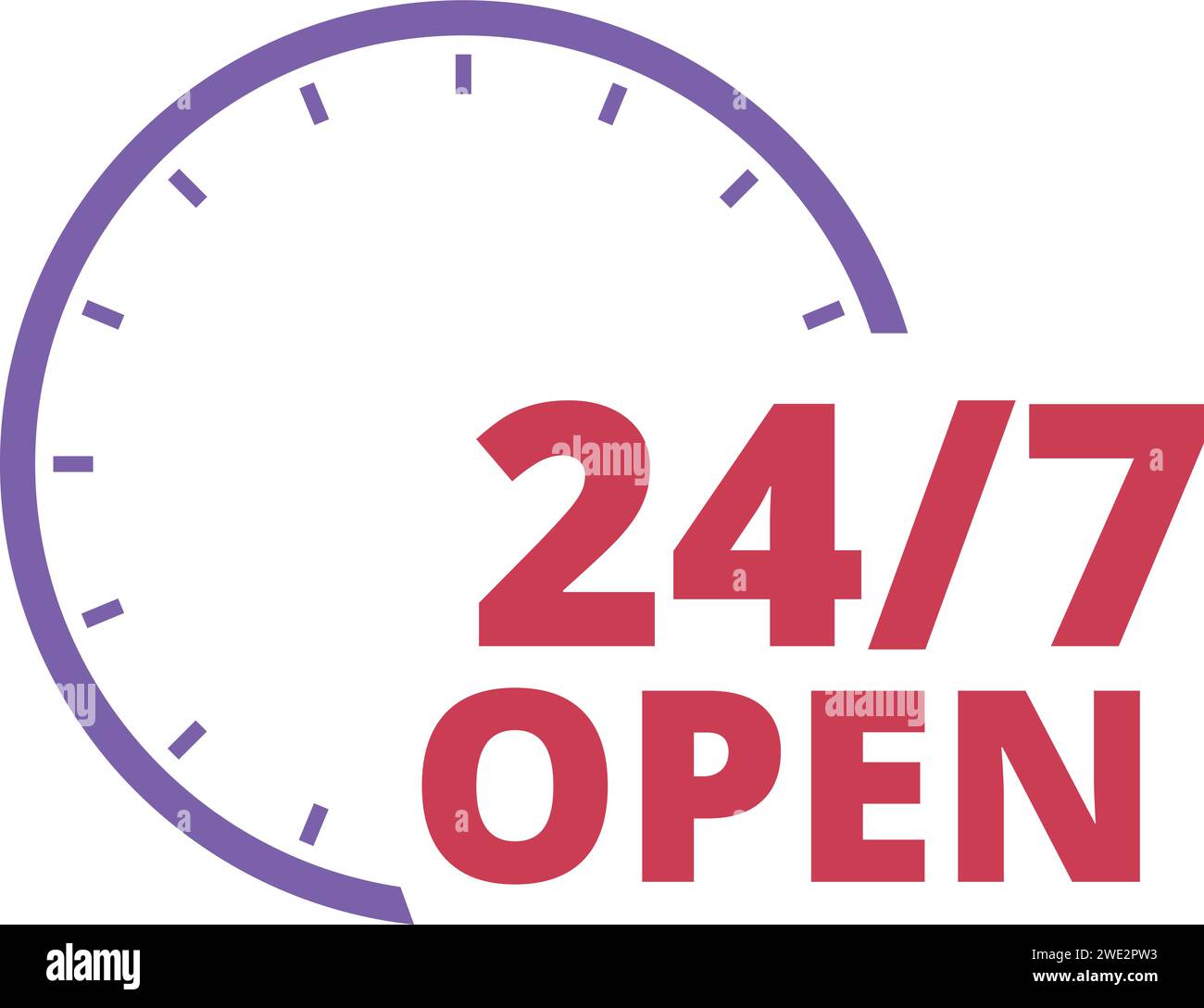 Shop opening hours icon cartoon vector. Sign open. Window welcome Stock ...