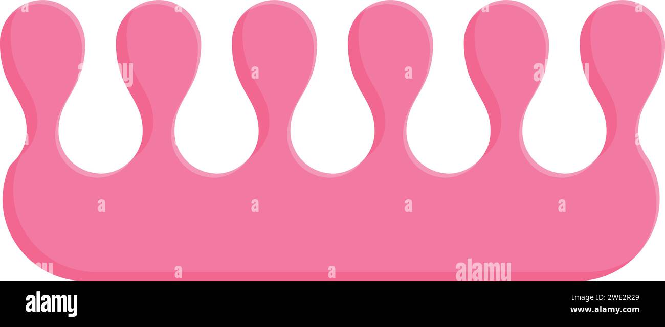 Soft sponge style icon cartoon vector. Center pedicure. Hand female ...