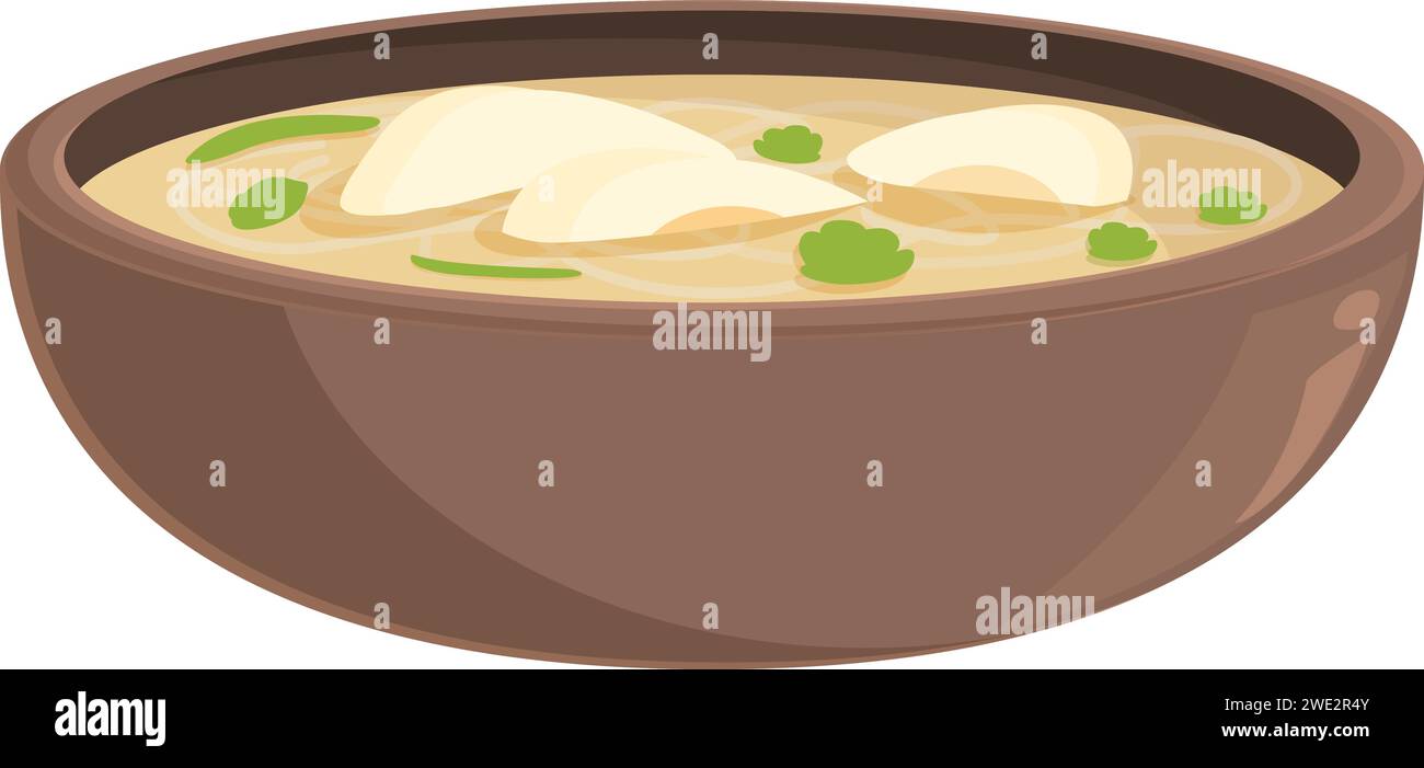 Myanmar soup cuisine icon cartoon vector. Poster day. Culture design ...