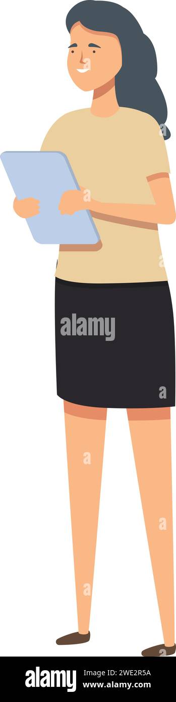 News production icon cartoon vector. Talk tv show. Desk digital Stock ...