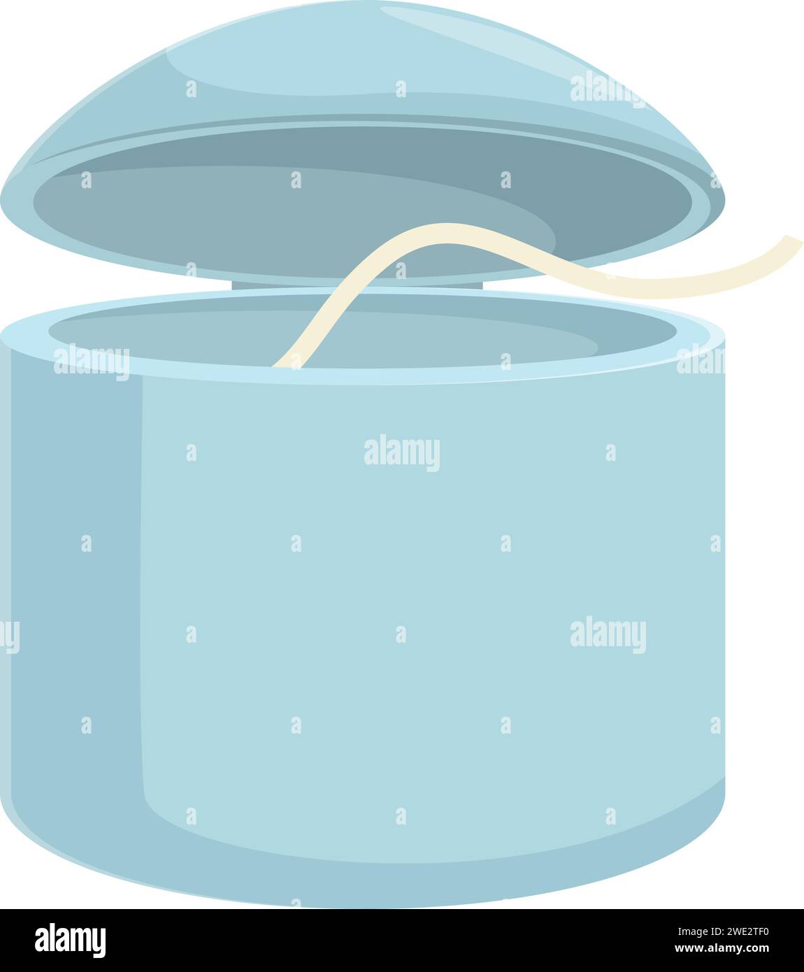 Dental floss box icon cartoon vector. Magical creature. Clinic happy ...