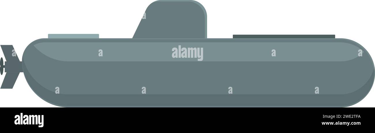 Nuclear weapon submarine icon cartoon vector. Rocket atom. Blast fire ...
