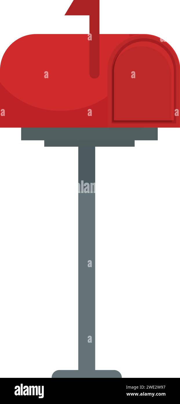 House post box icon cartoon vector. Receive envelope. Package ...