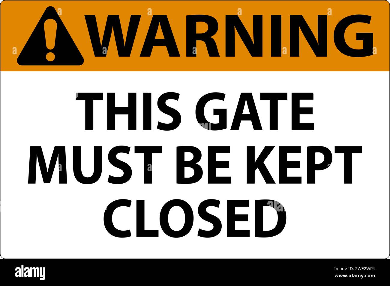 Emergency entrance sign do block Stock Vector Images - Alamy