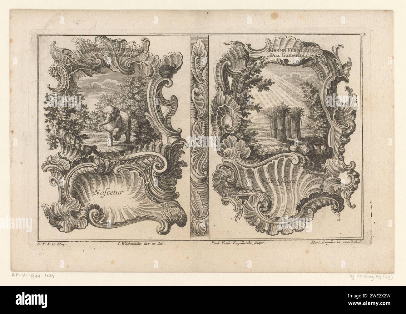 Leonardo Loredano En Johannes Farnese, Paul Friedrich Engelbrecht ...
