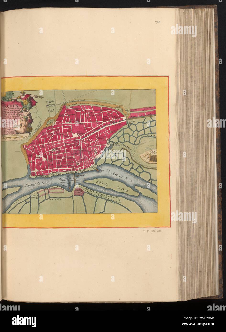 Map of rouen hi-res stock photography and images - Alamy