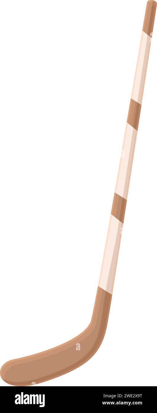 Hockey equipment stick icon cartoon vector. Surface game. Score pack ...