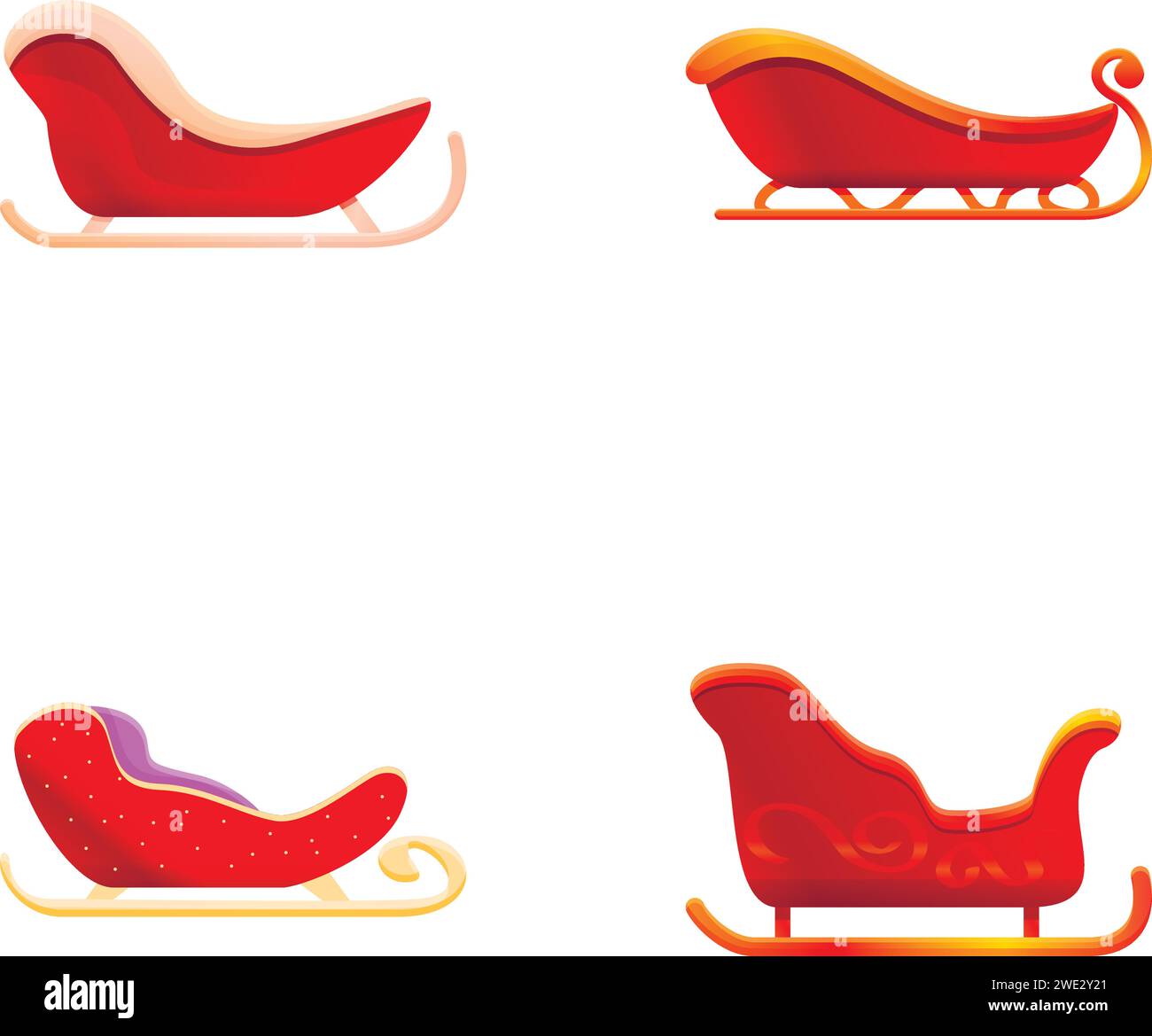 Santa claus runners Stock Vector Images - Alamy