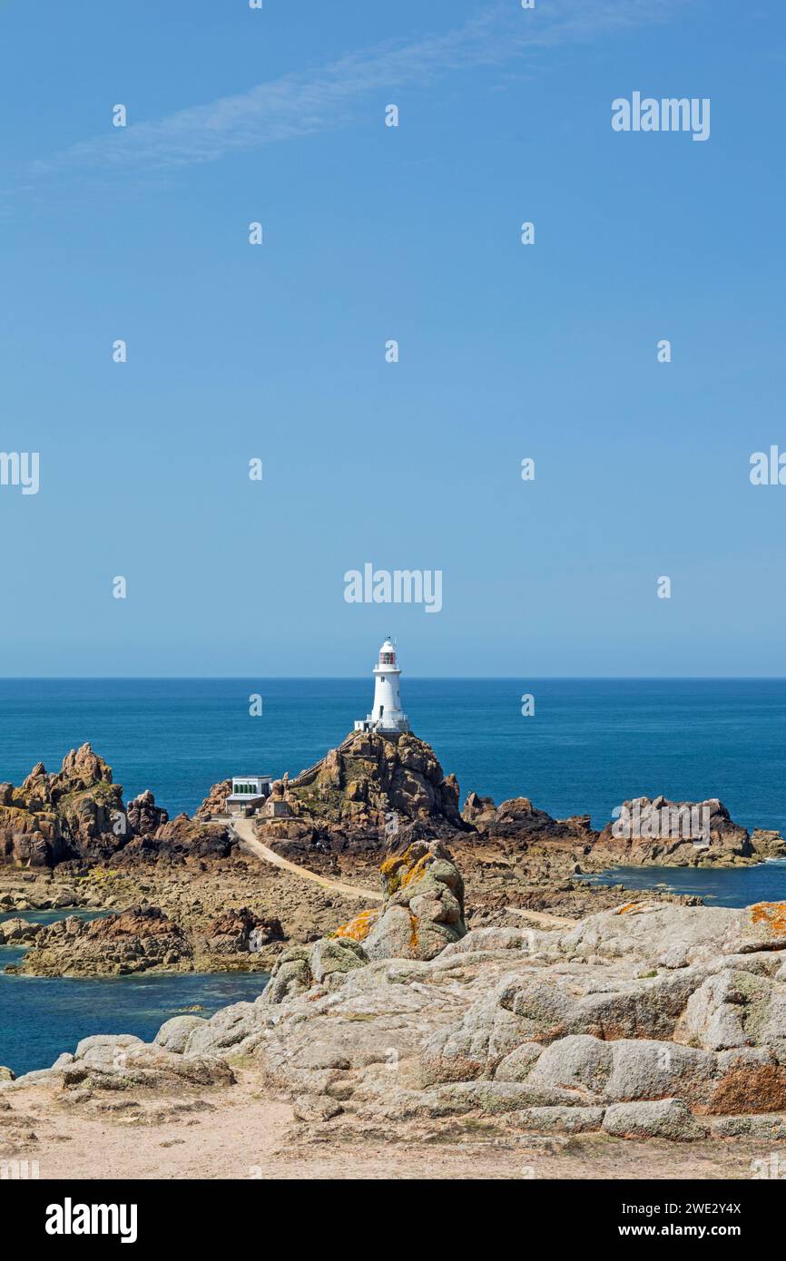 Jersey channel islands lighthouse hi-res stock photography and images ...