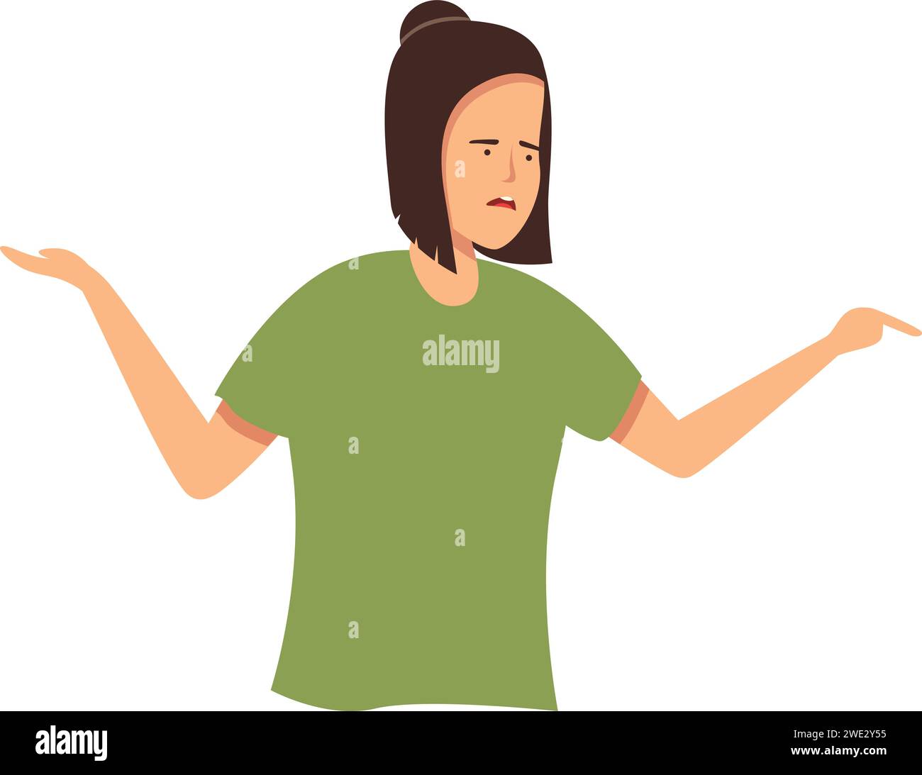 Office colleagues dispute Stock Vector Images - Alamy