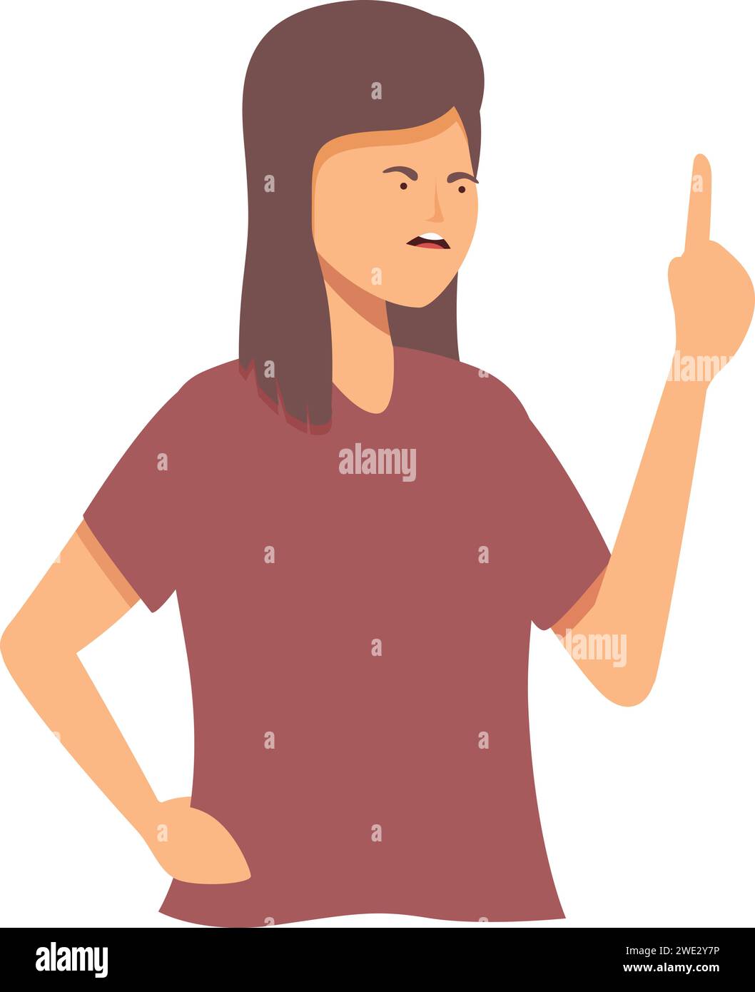 Argument dispute icon cartoon vector. Meeting talk. People bad Stock ...