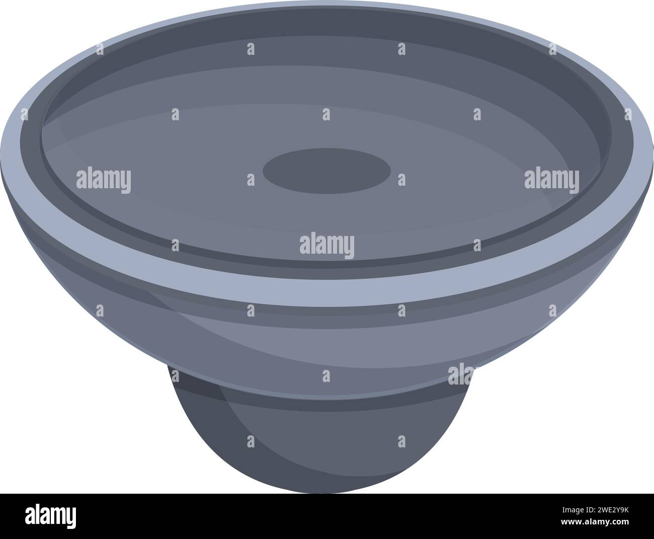Volume car system icon cartoon vector. Car front equipment. Electronic ...