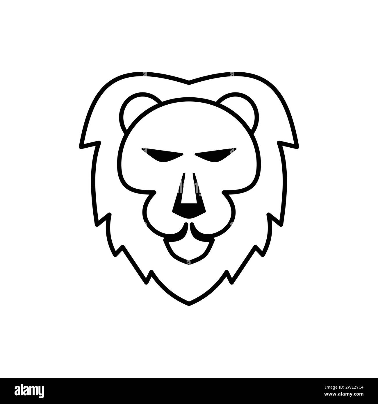 Leo Zodiac Sign Logo Icon Isolated Horoscope Symbol Vector Illustration Stock Vector Image And Art
