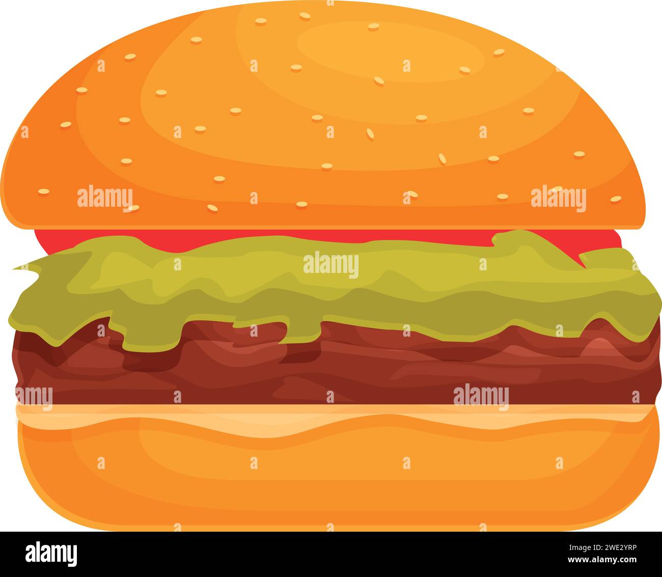 Triple cheeseburger Stock Vector Images - Alamy