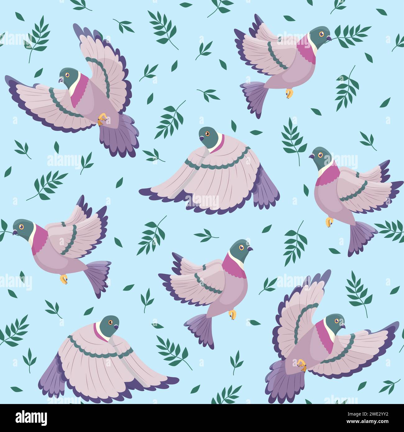 Flying Bird Pattern
