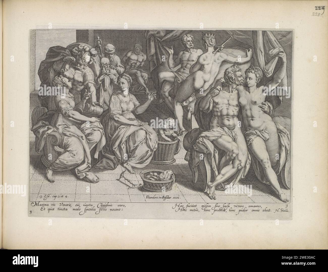 Power of women, 1643 print The women as rulers of the world ...