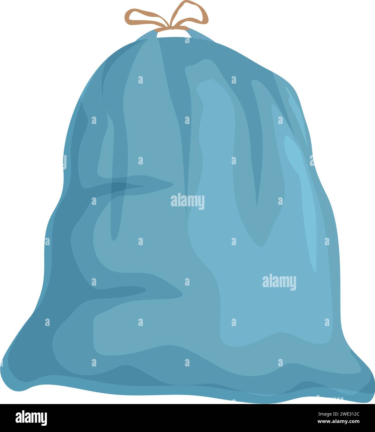 Item eco bag icon cartoon vector. Cleaning trash. Container recycle ...