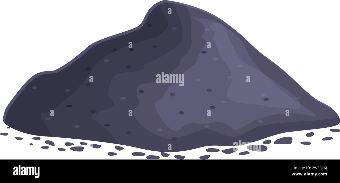 Dental powder pile icon cartoon vector. Oral product. Container shower ...