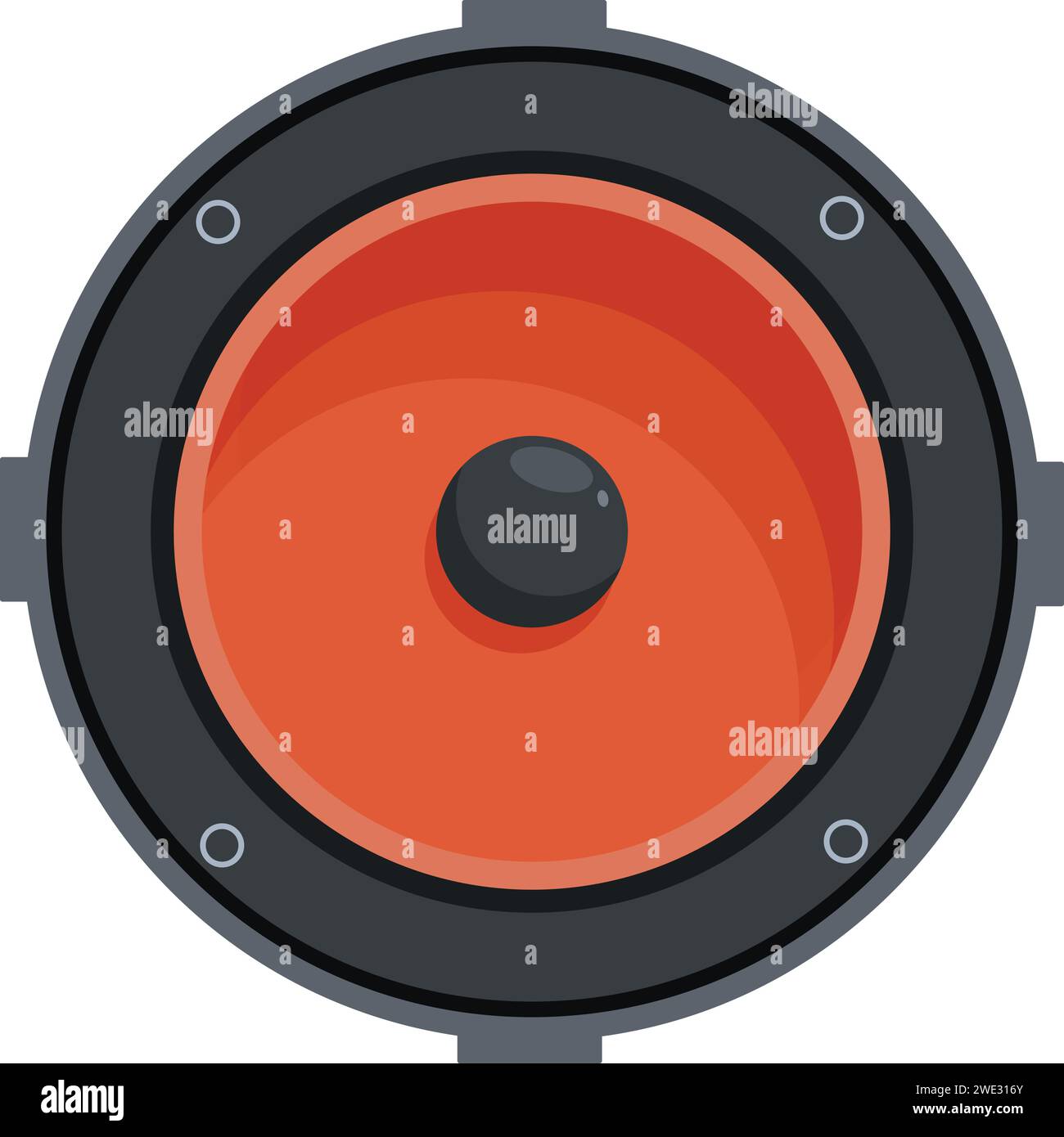 Car subwoofer Stock Vector Images - Alamy