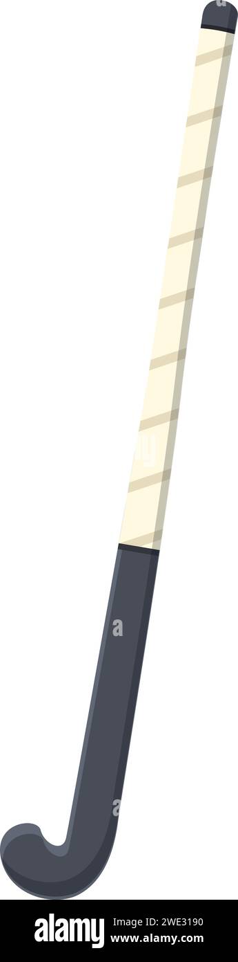 Ball hockey stick icon cartoon vector. Grass sport. Action score Stock ...