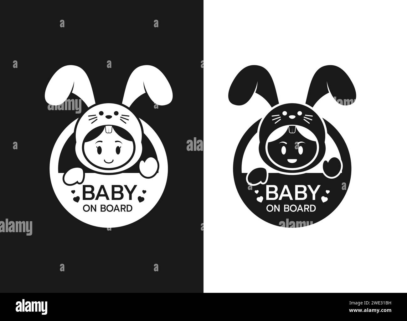 Sign on door warning Black and White Stock Photos & Images - Alamy