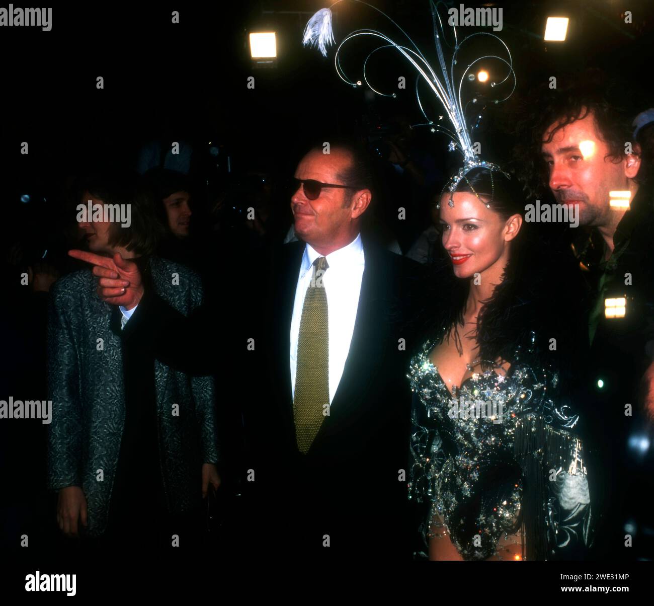Los Angeles, California, USA 12th December 1996 Actor Jack Nicholson ...