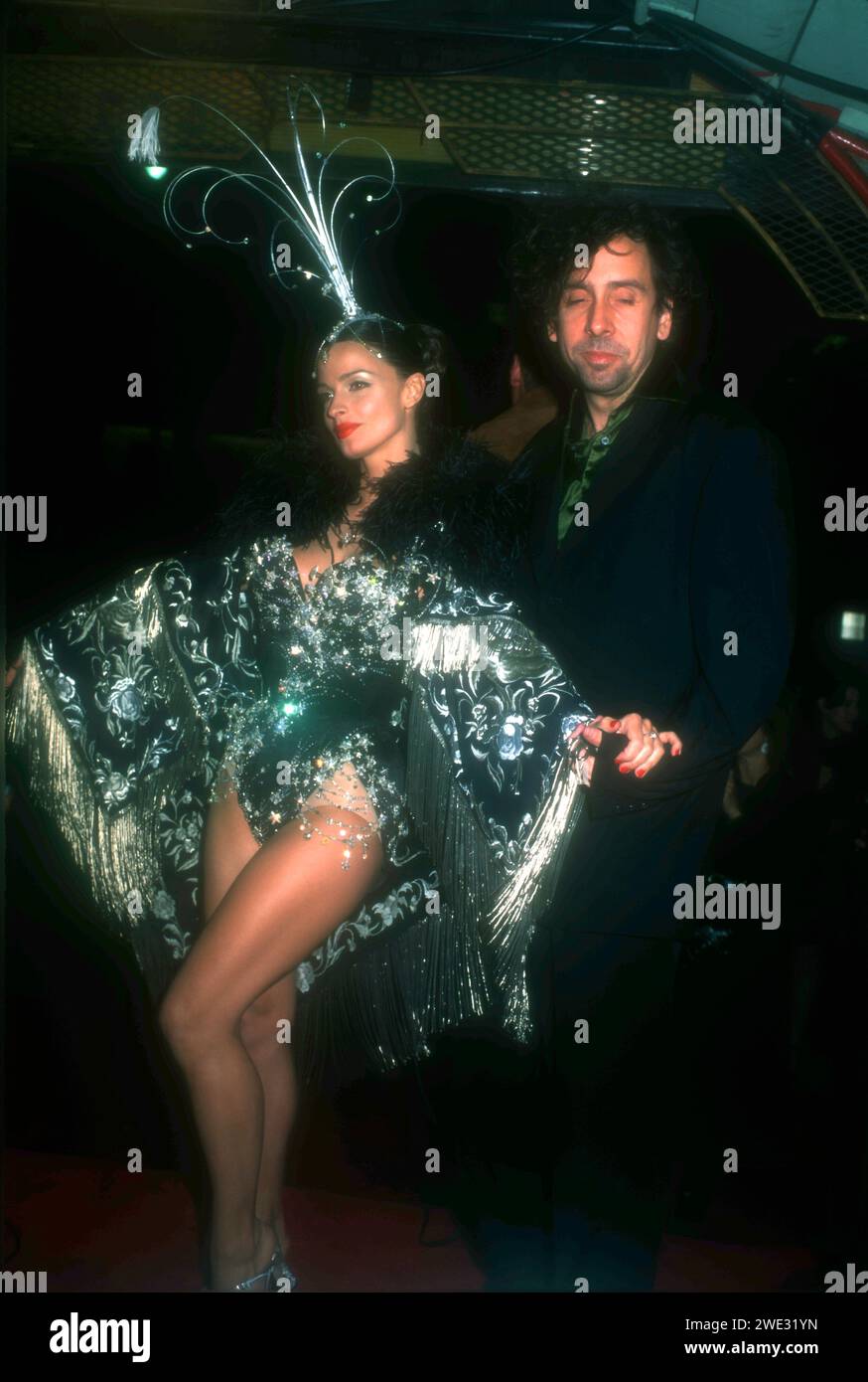 Los Angeles, California, USA 12th December 1996 Actress Lisa Marie and ...
