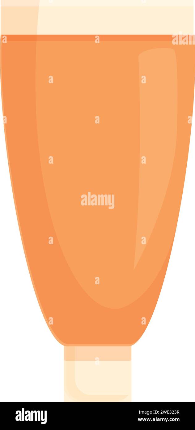 Tooth paste tube icon cartoon vector. Smile dental. Care pediatric ...