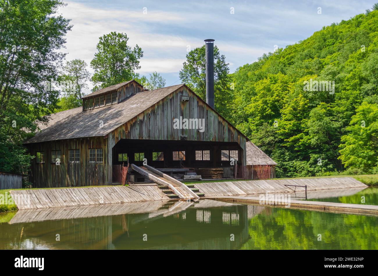 The Pennsylvania Lumber Museum, near Galeton, Potter County ...