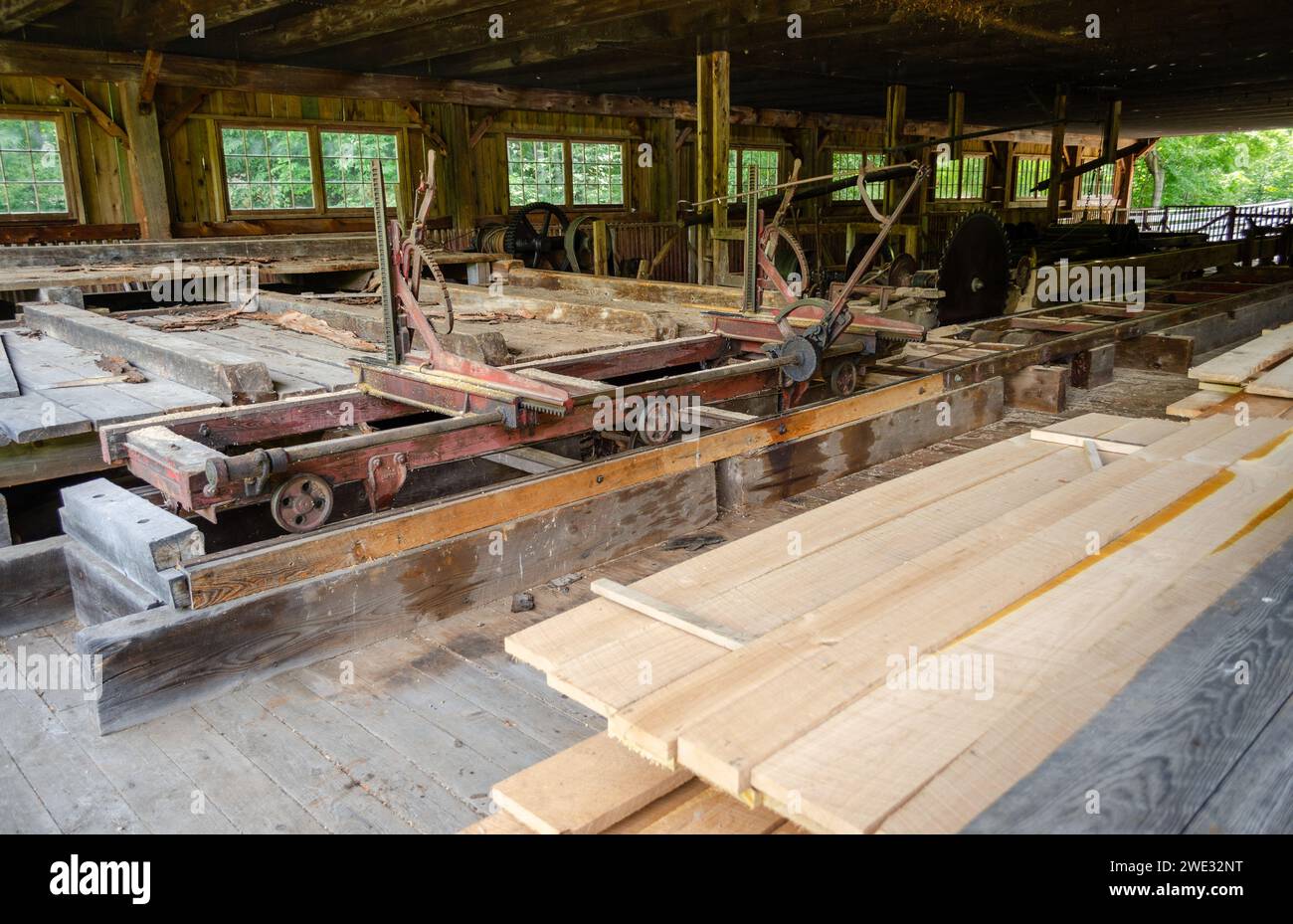 The Pennsylvania Lumber Museum, near Galeton, Potter County ...