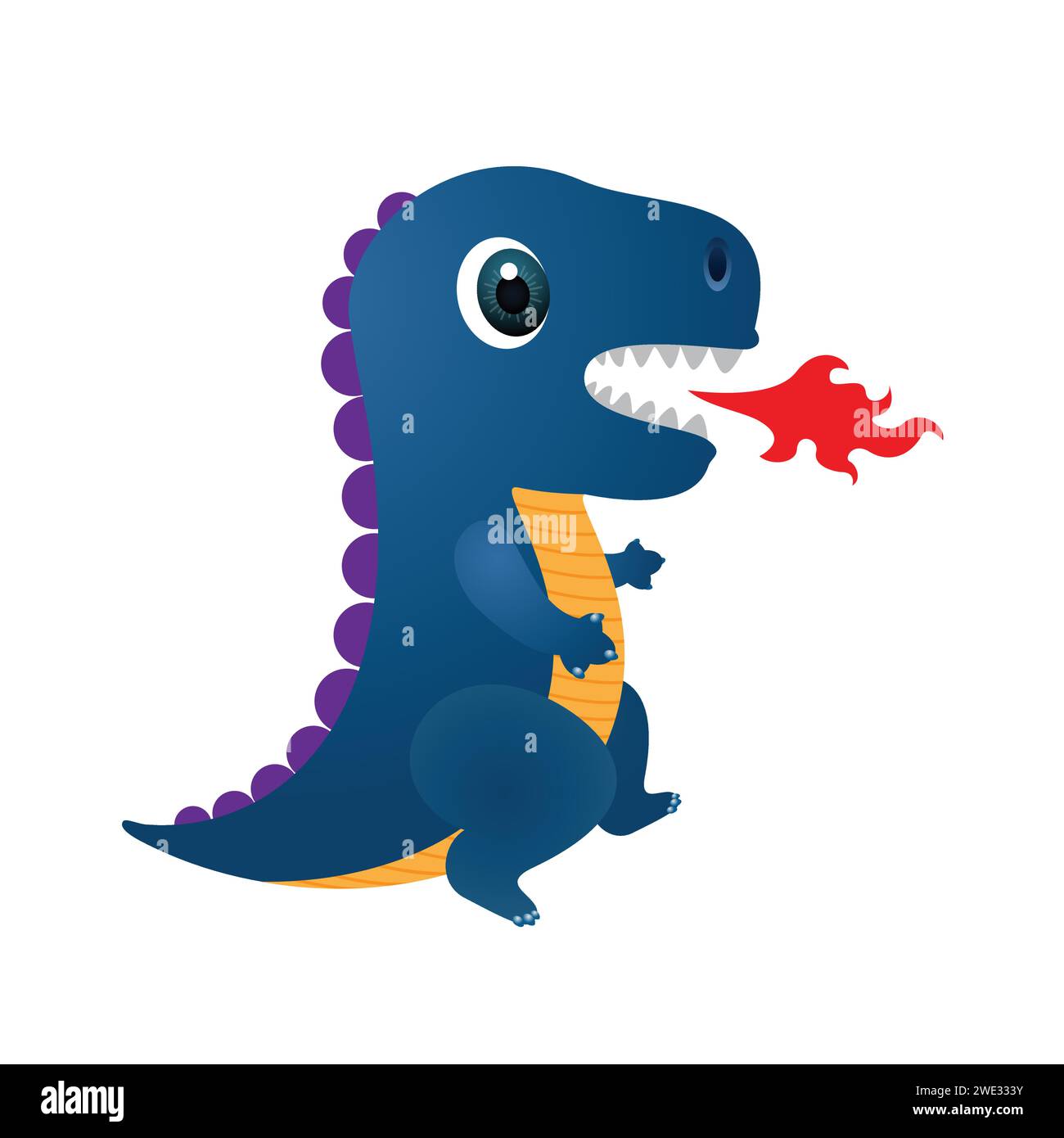 Conceptual Character Monster Design Cute Godzilla Monster Character on ...