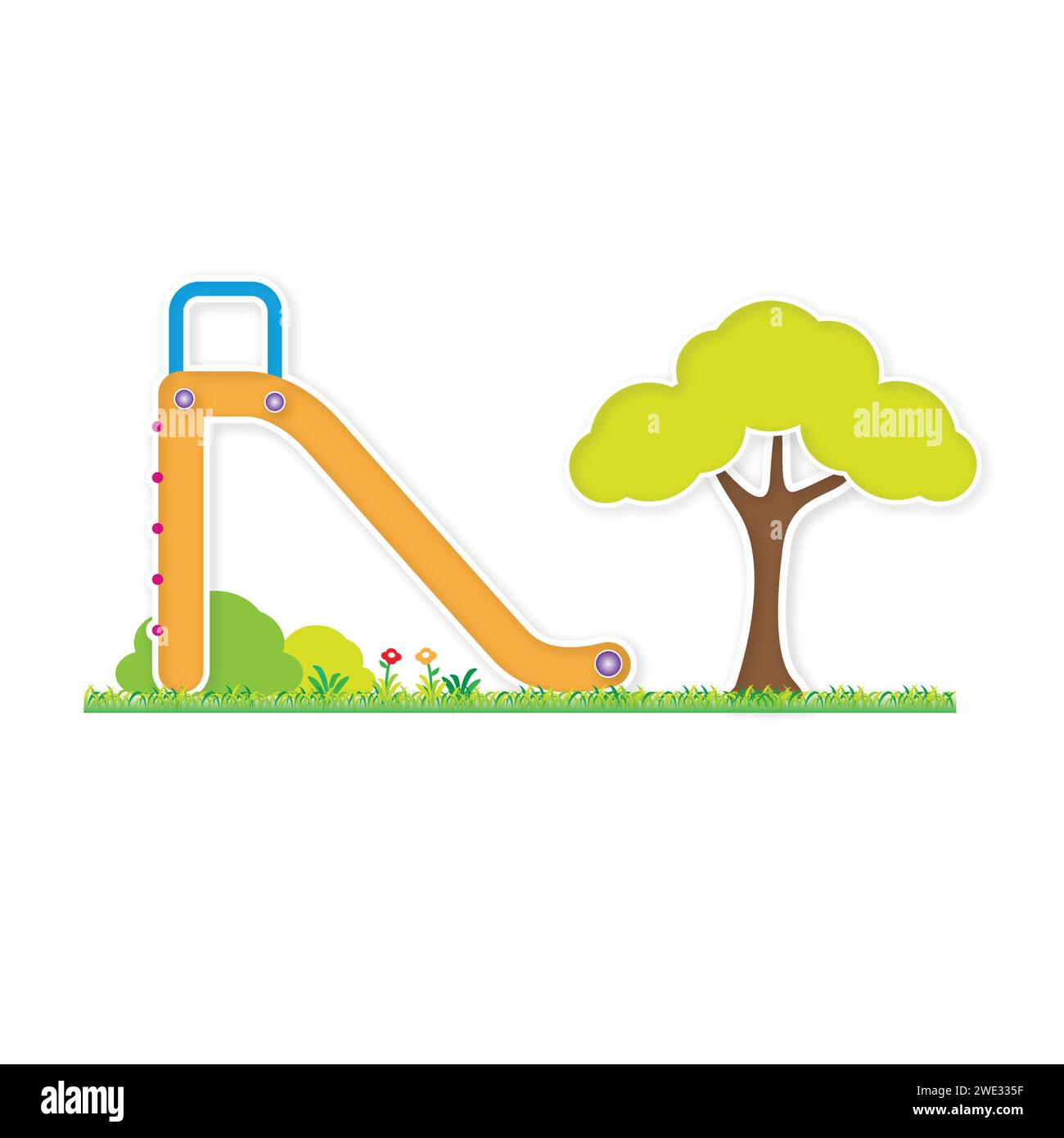 Playtime park Stock Vector Images - Alamy