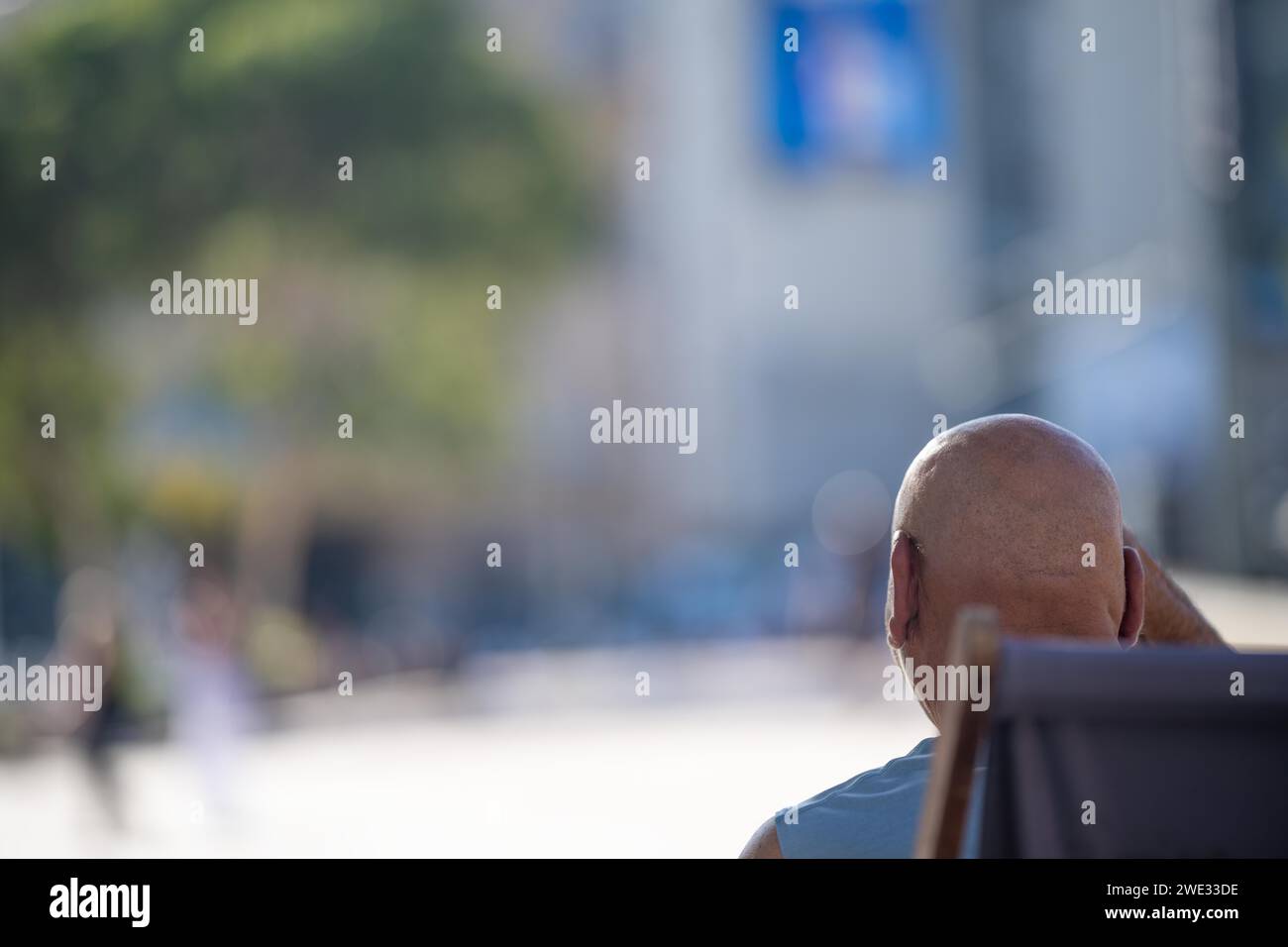 fan watch sport in australia in summer Stock Photo - Alamy