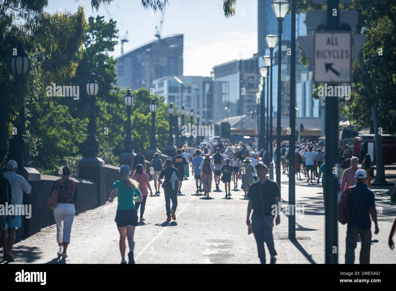 Australian open tennis crowd hi-res stock photography and images - Alamy