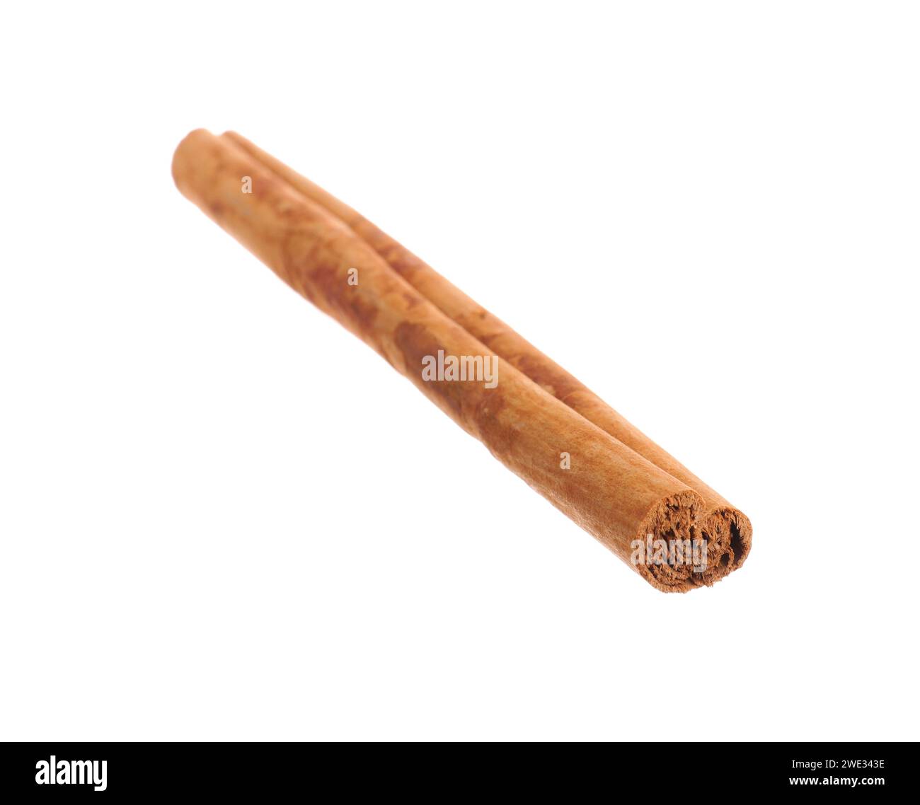 Dry aromatic cinnamon stick isolated on white Stock Photo - Alamy