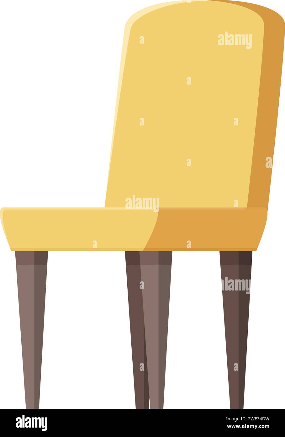 Damaged office chair Stock Vector Images - Alamy