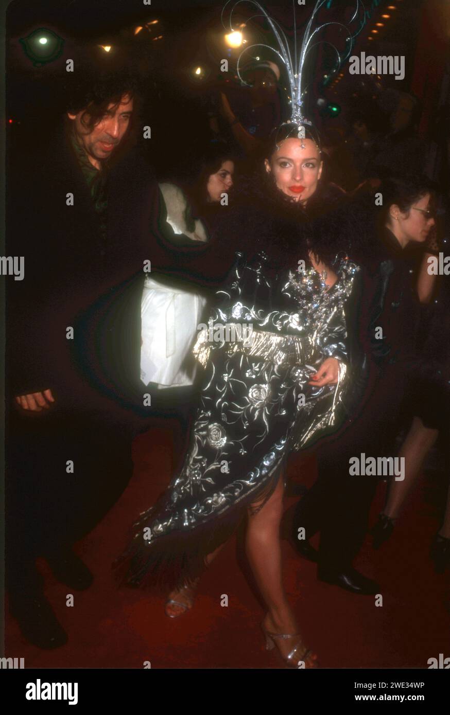 Los Angeles, California, USA 12th December 1996 Director Tim Burton and ...