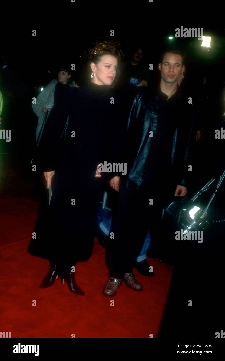 Los Angeles, California, USA 12th December 1996 Actress Debi Mazar and ...