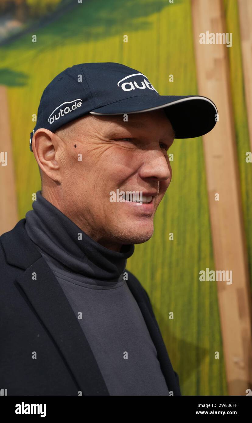 Berlin GER, 20240122,Berlin, Grüne Woche, Ausstellung, mit Axel Schulz ...