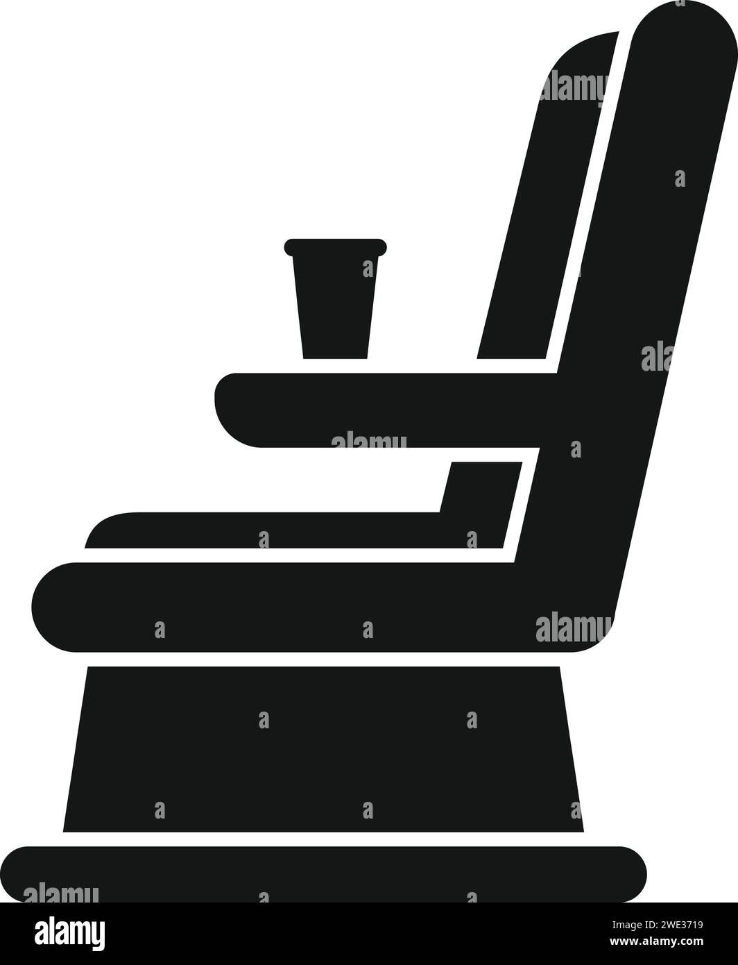 Vip airplane seat icon simple vector. Indoor cabin. Seat air traveler ... Vip airplane seat icon simple vector. Indoor cabin. Seat air traveler ...