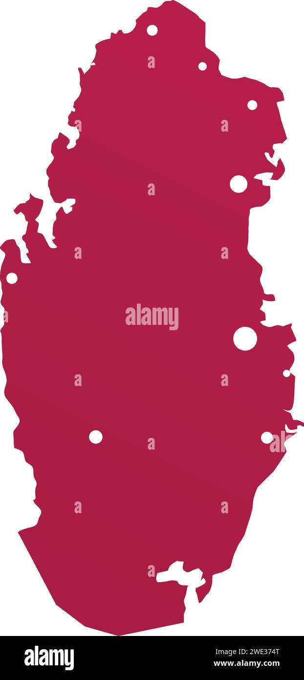 Qatar land icon cartoon vector. Game visitor. Patriotic structure Stock ...
