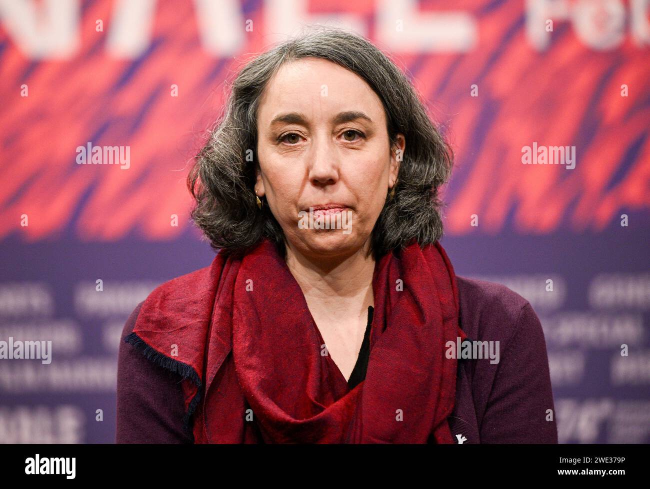 Berlin, Germany. 22nd Jan, 2024. Anna Henckel-Donnersmarck, curator and ...